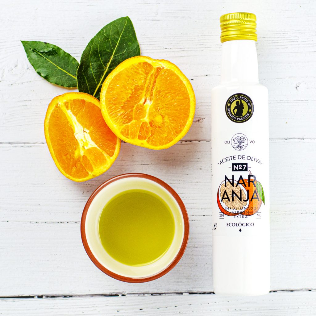 ORGANIC OLIVE OIL INFUSED WITH ORANGE (250ML) - Spanish Passion Foods ...